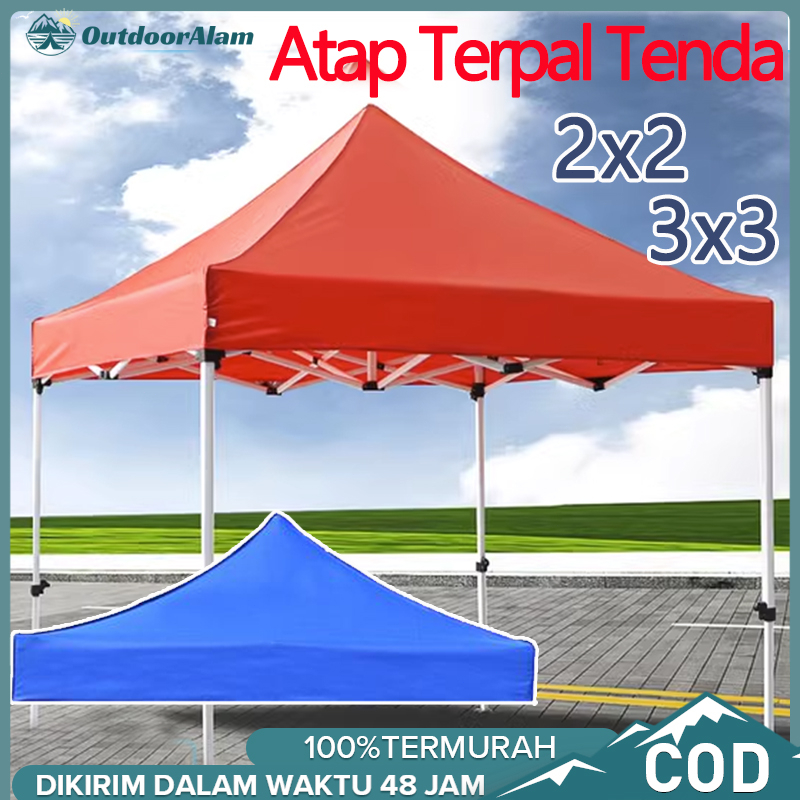 Jual Atap Terpal Tenda Pameran Bazar Indoor Outdoor Ukuran 2x2 3x3m