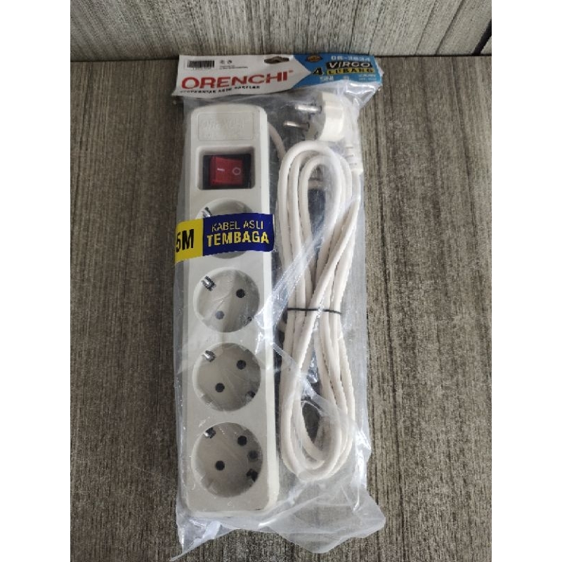 Jual KABEL OLOR ORENCHI 4 LUBANG 5 METER | Shopee Indonesia