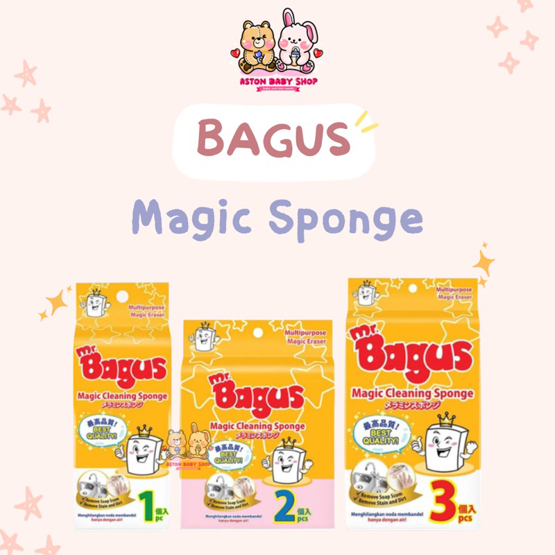 Jual Bagus Magic Cleaning Sponge Spons Pembersih Serbaguna | Shopee ...