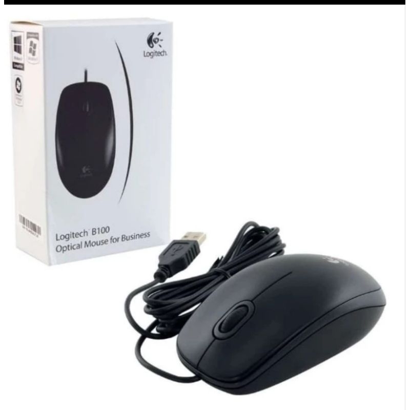 Jual Mouse Logitech B100 Kabel | Shopee Indonesia