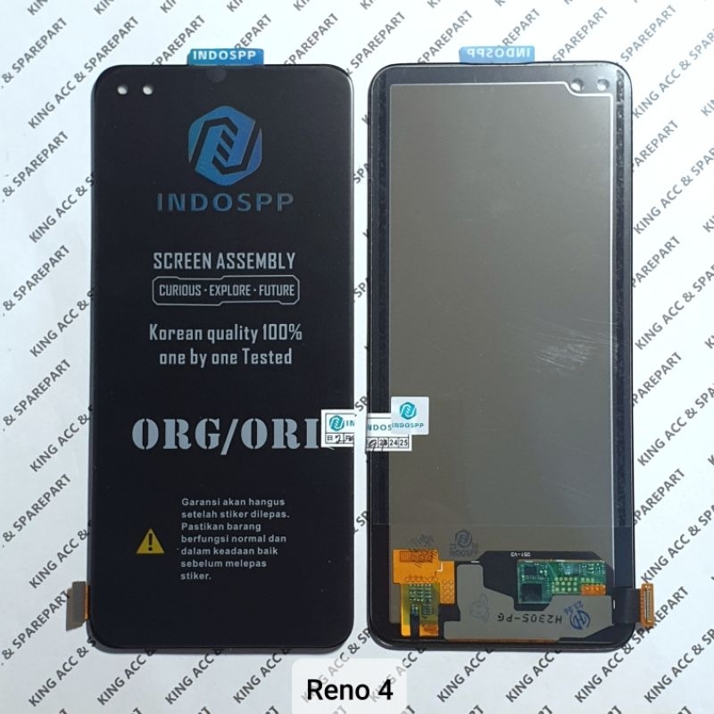 Jual LCD TOUCHSCREEN OPPO RENO 4 4F 4 LITE F17 PRO A93 4G INDOSPP | Shopee Indonesia