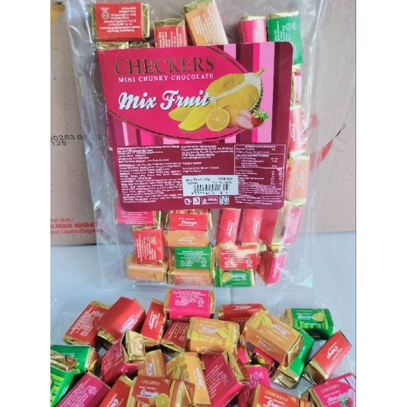 Jual CHECKERS MIX FRUITE/BY NARAYA | Shopee Indonesia