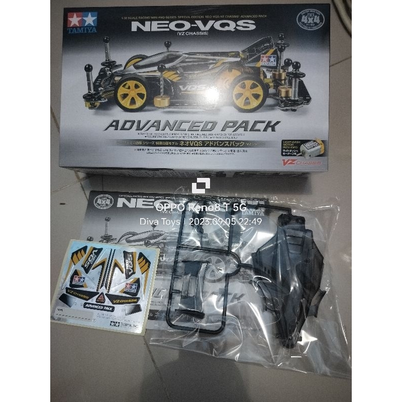 Jual Tamiya 95598 Body Kap Neo Vqs Advanced Pack + Decal | Shopee Indonesia