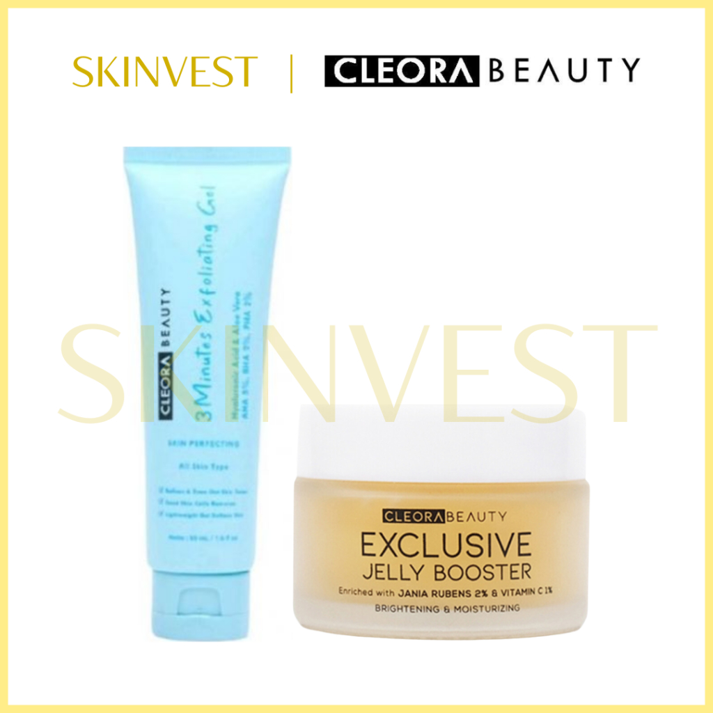 Jual CLEORA Beauty 3 Minutes Exfoliating Gel 50 100 ml Exclusive Jelly ...