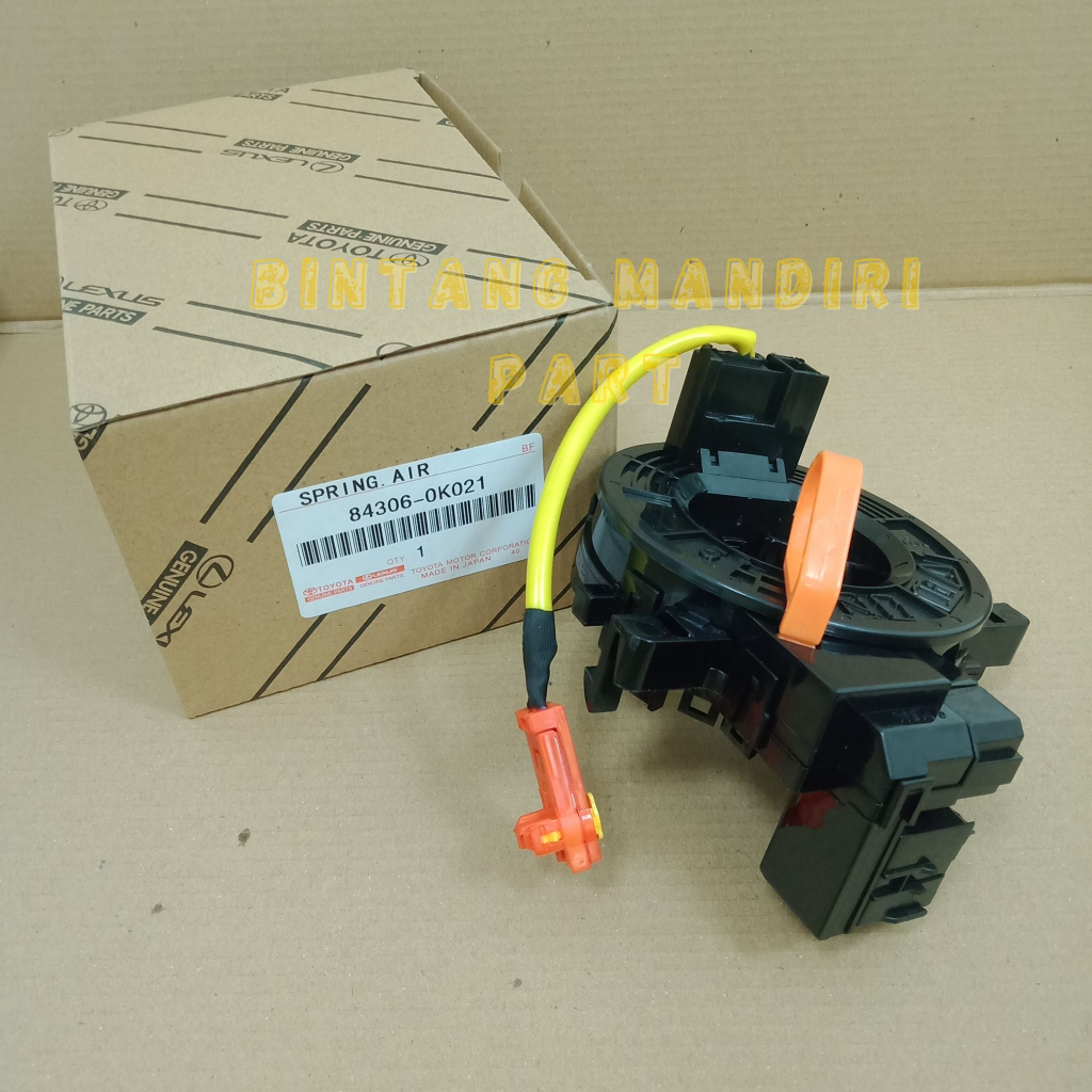 Jual KABEL SPIRAL KLACSON SUB ASSY TOYOTA INNOVA OLD 2004-2015 84306 ...