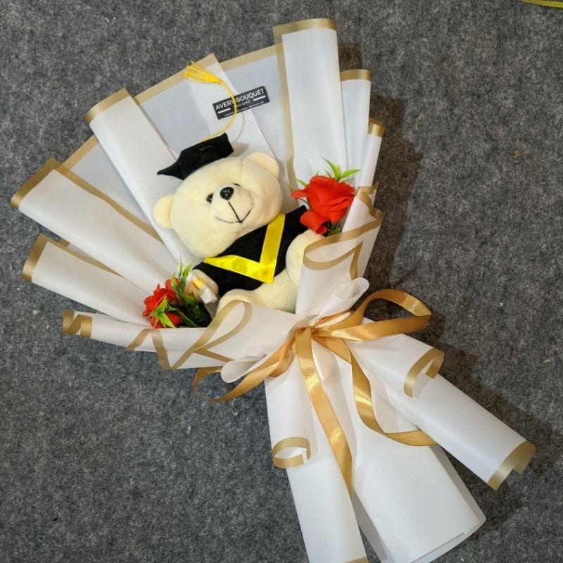 Jual BUCKET BONEKA WISUDA / HADIAH WISUDA / BUCKET BUNGA / BUCKET ...