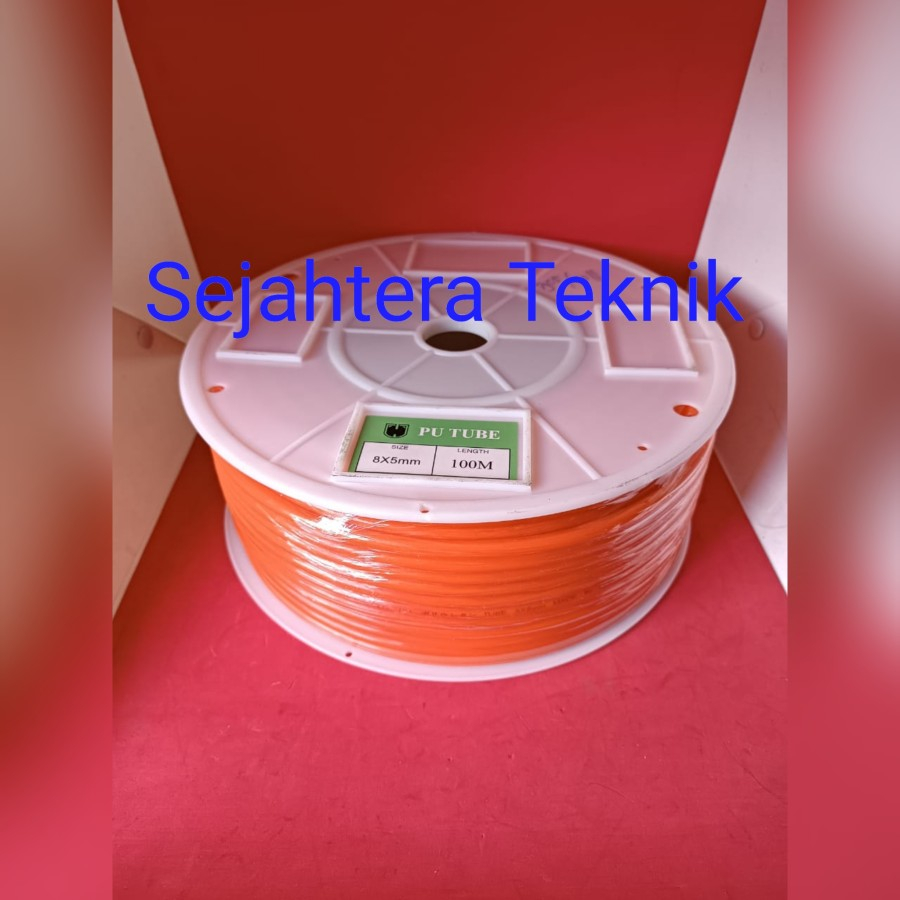 Jual SELANG ANGIN PU KOMPRESOR ANGIN HOSE PU 8x5mm harga per meter ...