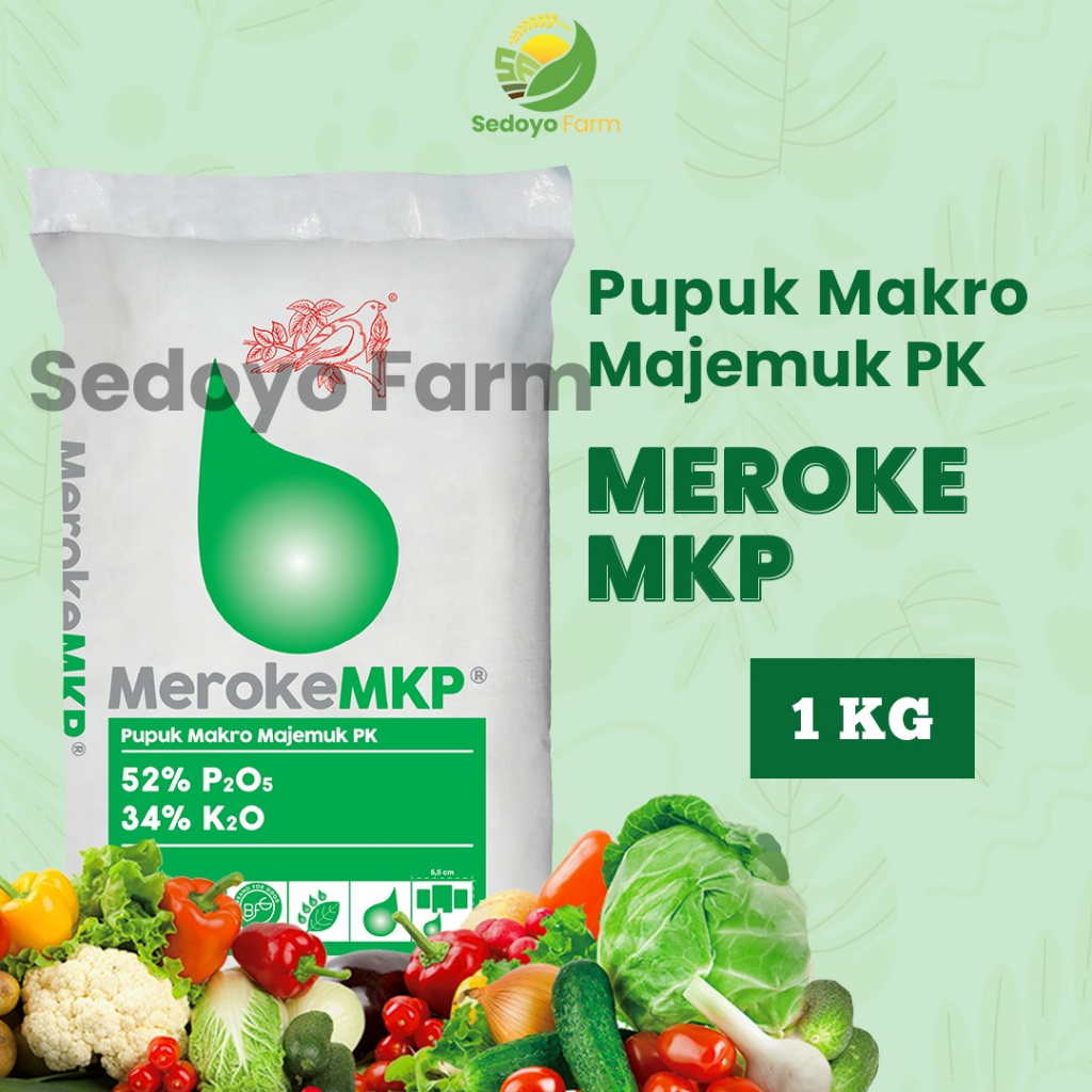 Jual Pupuk MEROKE MKP 1 Kg Kemasan Asli Pabrik | Shopee Indonesia