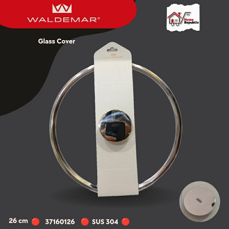 Jual Waldemar Glass Cover 26cm Tutup Kaca Sus 304 By Bima Tutup Panci ...
