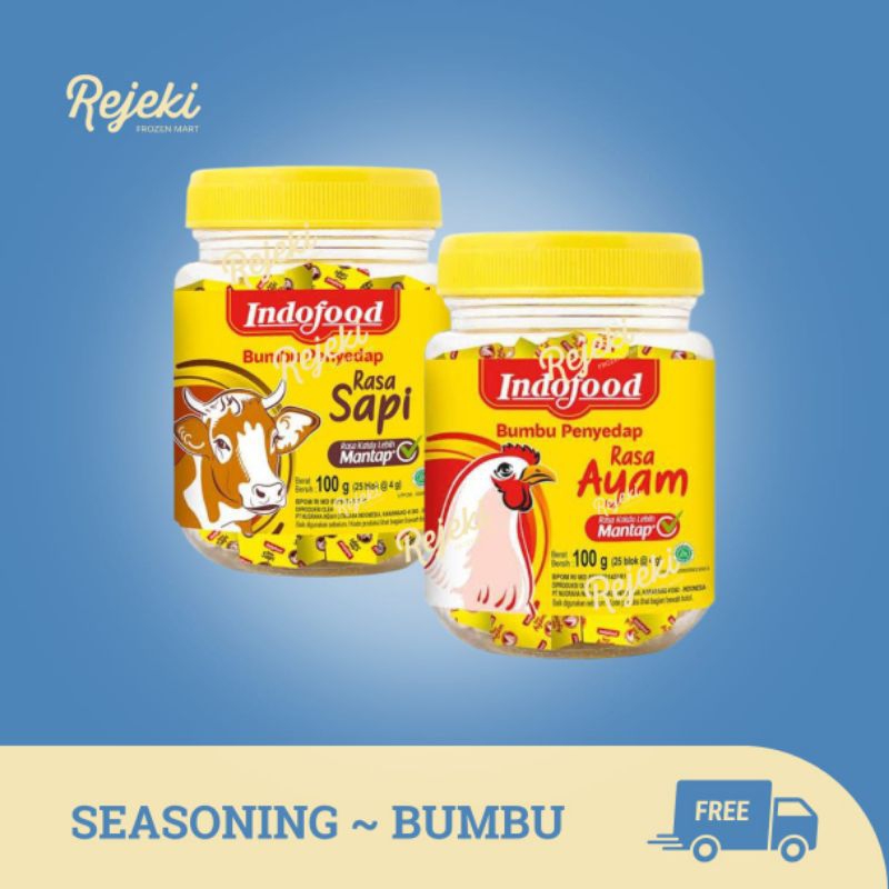 Jual Indofood Bumbu Kaldu Sapi / Ayam Blok (25pcs) - Rejeki Frozen Mart ...