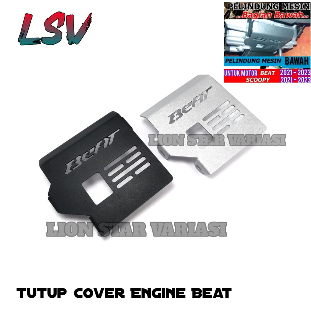 Jual Cover Engine Beat Pelindung Bagian Bawah Mesin Motor Beat 2021 ...