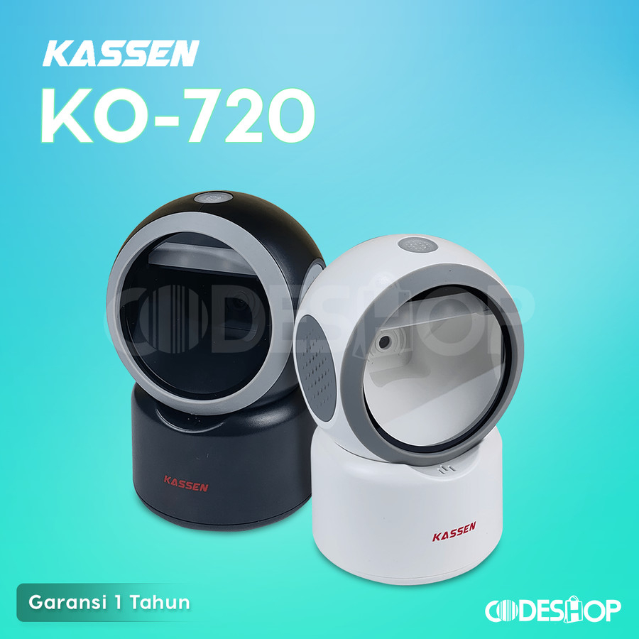 Jual SCANNER BARCODE 2D KASSEN KO-720 SCANNER DUDUK | Shopee Indonesia