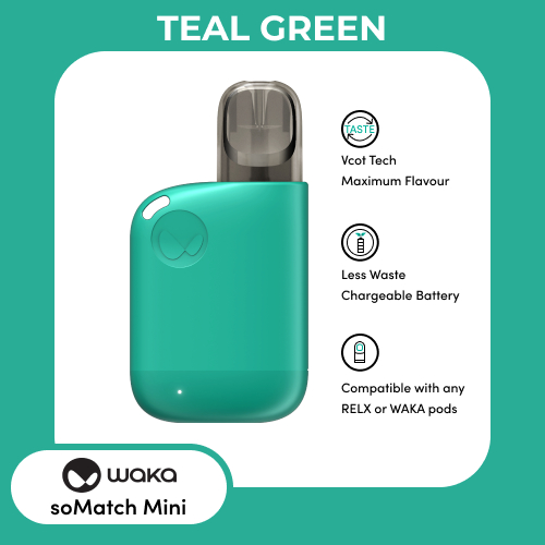 Jual WAKA soMatch Mini Device - Teal Green | Shopee Indonesia