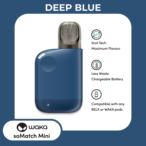 Jual WAKA soMatch Mini Device - Deep Blue | Shopee Indonesia