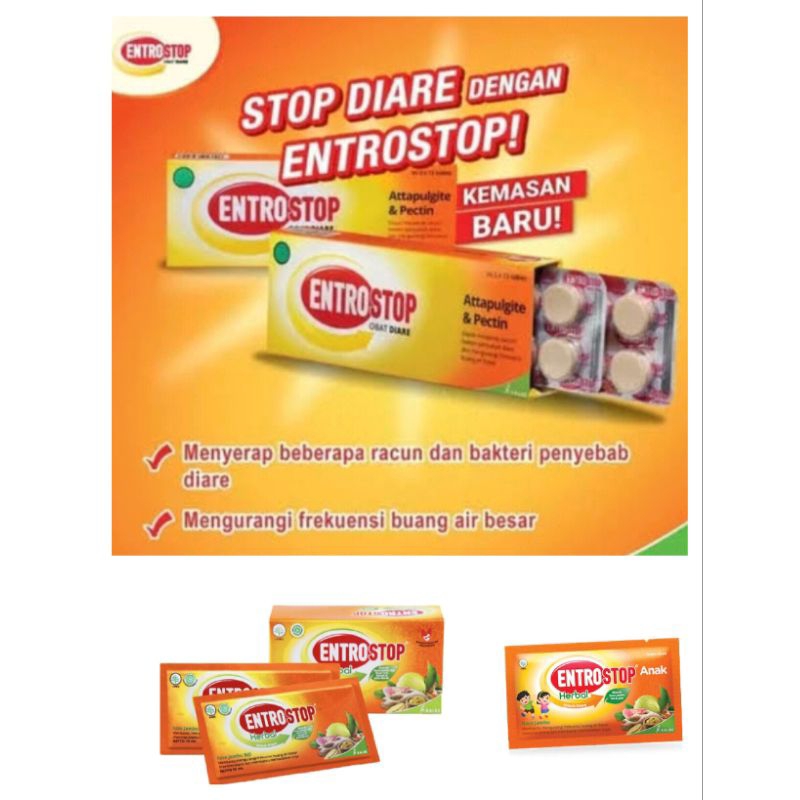 Jual Entrostop / Entrostop Obat Diare | Shopee Indonesia