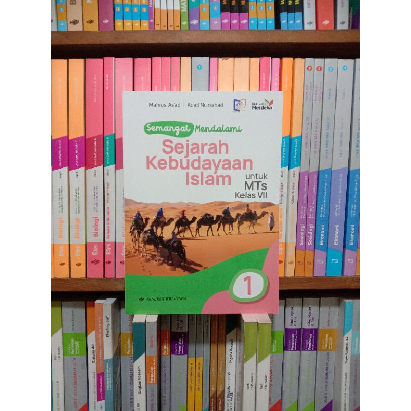 Jual Buku Sejarah Kebudayaan Islam untuk MTS Kelas Vll Kurikulum Merdeka, Erlangga | Shopee ...