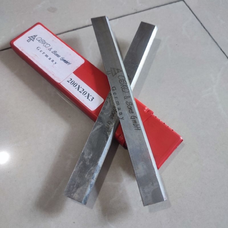 Jual Mata Pisau Planer Tct 200 x 20 x 3 Mm Osko Pisau Serut Ketam Kayu ...