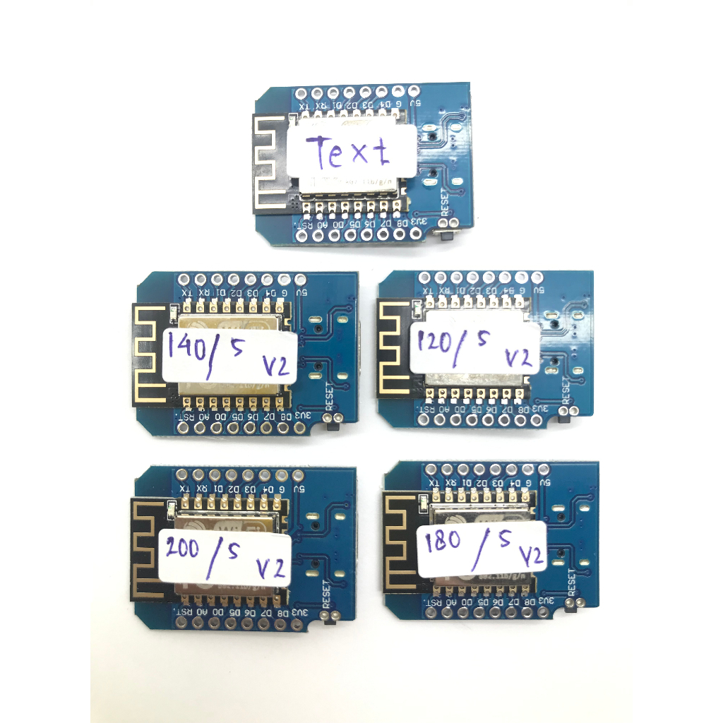 Jual Wemos D1 Data Sudah Ada Isi Program Running Text 5 Baris V2 ( Bisa ...