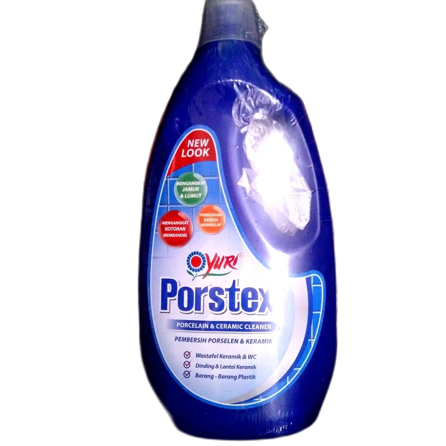 Jual Yuri Porstex Porcelain dan Ceramic Cleaner Botol - Biru [1000 mL ...
