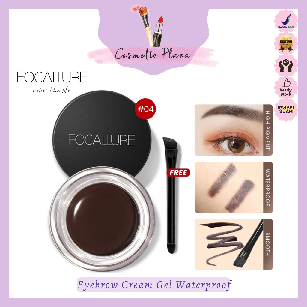 Jual FOCALLURE Eyebrow Cream Gel waterproof Eye Brow Pensil Alis FA-23 ...
