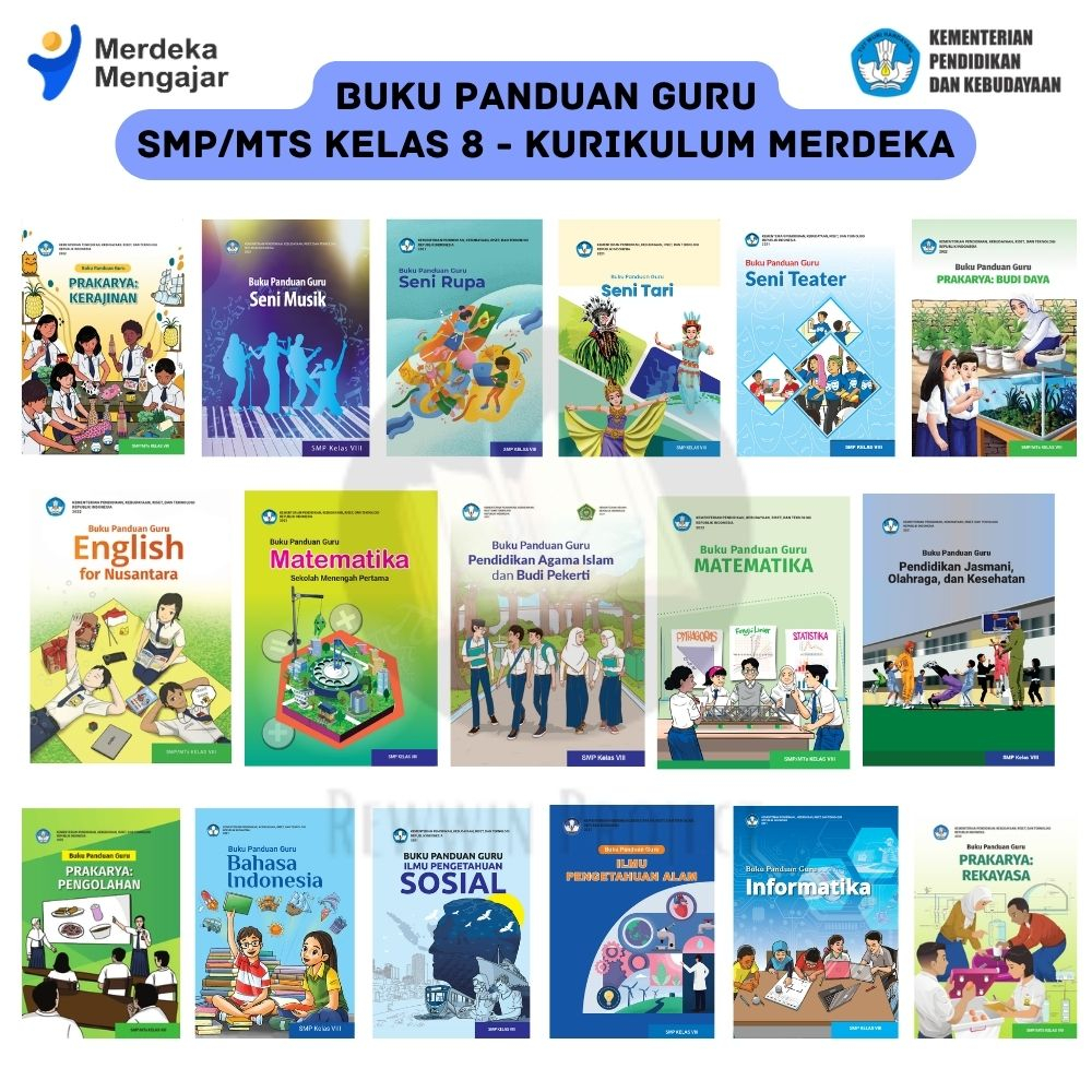 Jual Buku Panduan Guru SMP Kelas VIII (8) Kurikulum Merdeka | Shopee Indonesia