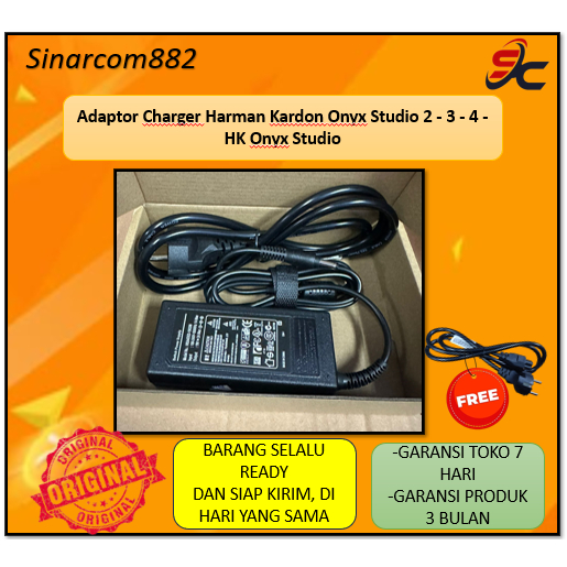 Jual Adaptor Charger Harman Kardon Onyx Studio 2 - 3 - 4 - HK Onyx ...