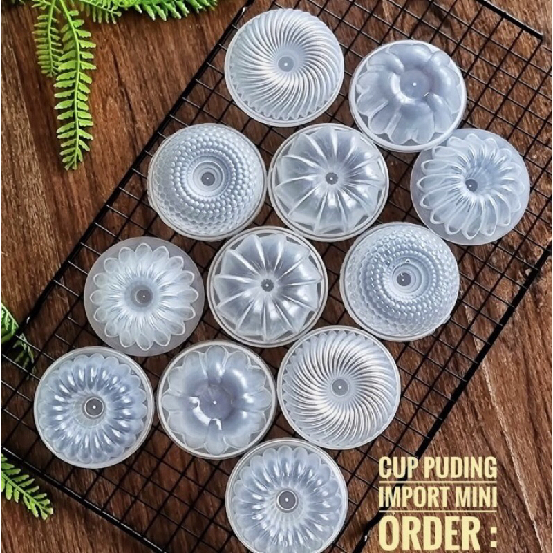 Jual Cetakan Pudding Mini Jelly Mini Kue Bolu Loyang Viral Import ...