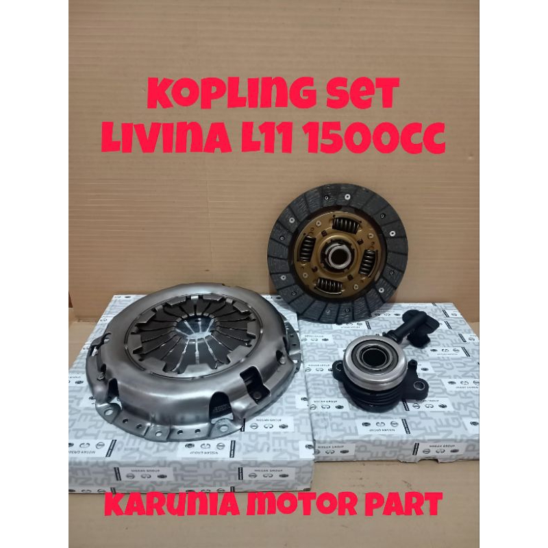 Jual Kopling Full Set Kampas Kopling Set Nissan Grand Livina L11 1500cc ...