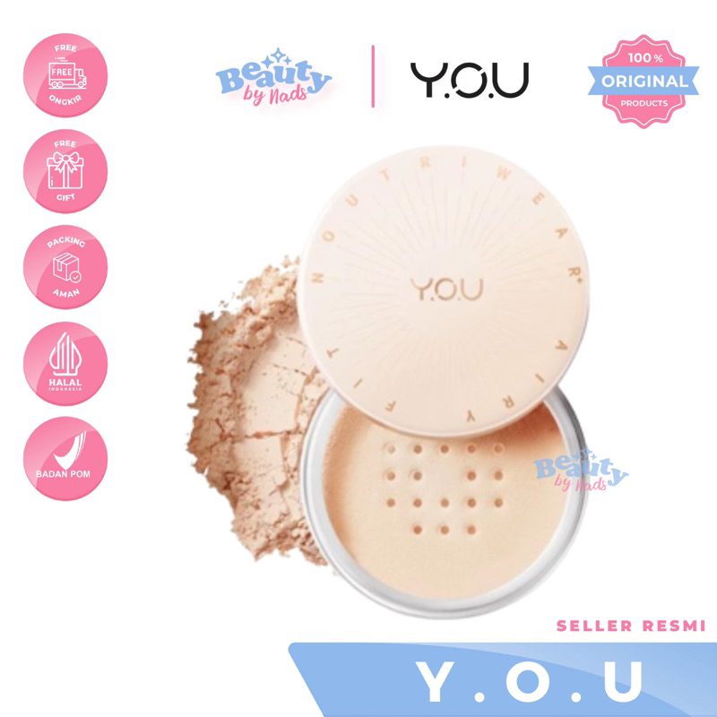 Jual BEAUTYBY.NADS | YOU NOUTRIWEAR+ AIRY FIT LOOSE POWDER OIL CONTROL ...