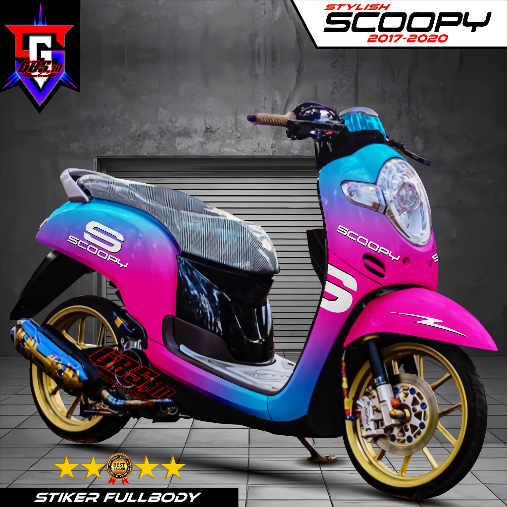 Jual Decal Stiker Scoopy Esp 2017 2018 2019 Fullbody Desain BunglonS ...