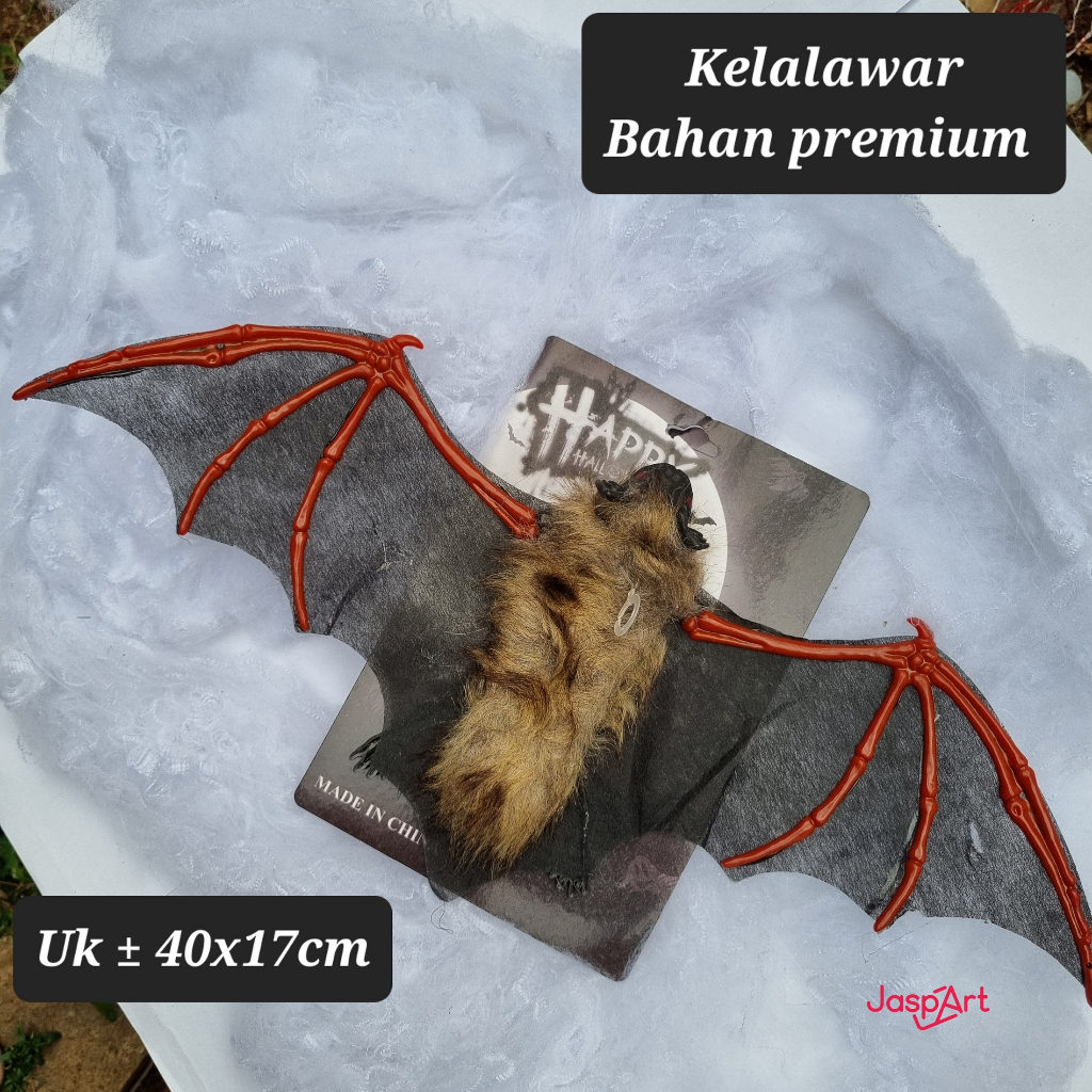 Jual MINIATUR KELELAWAR mainan prank gag fake bat toy DEKORASI ...