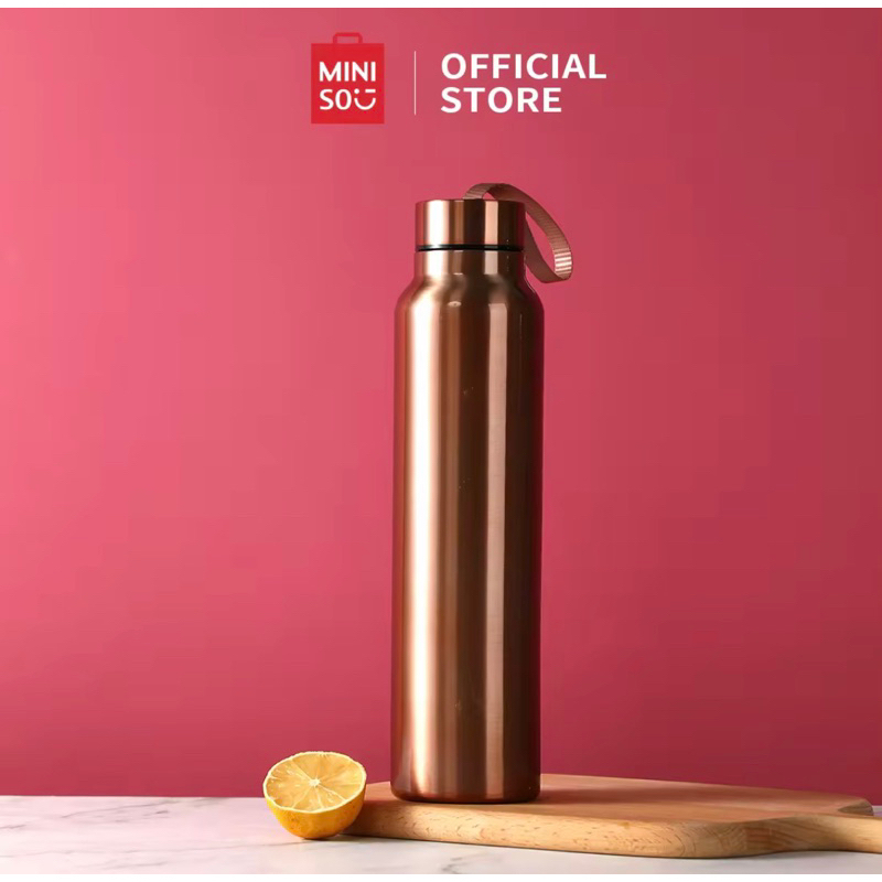 Jual Miniso Botol Air Minum Tumbler Minum Termos Air Panas 950ML 304 ...