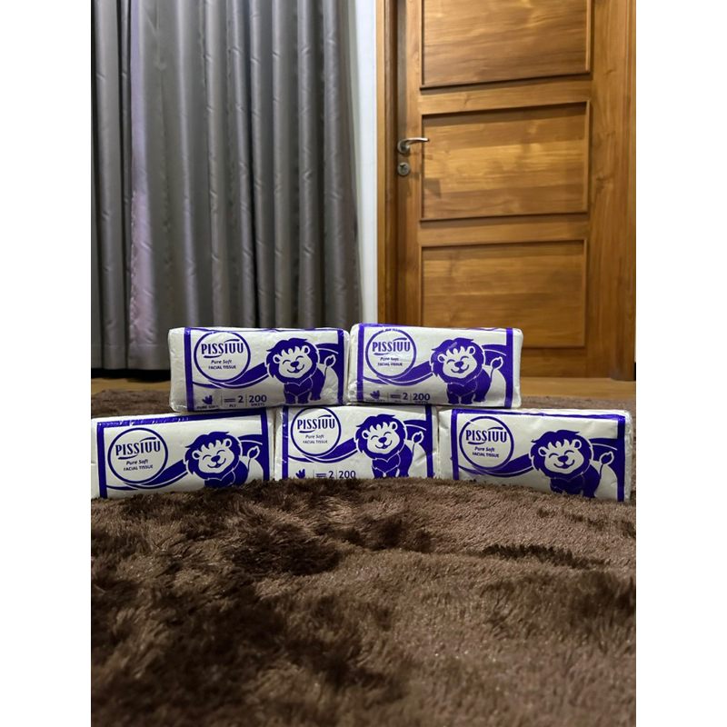 Jual TISSUE MURAH 200 SHEET 200gr 2 PLY PISSIUU (7PACK) | Shopee Indonesia