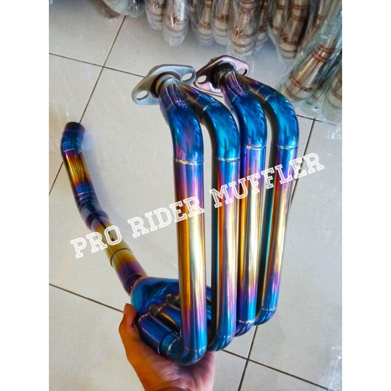 Jual Header knalpot 4 Cylinder Ninja 250 Fi old Ninja Karbu Kawasaki ...