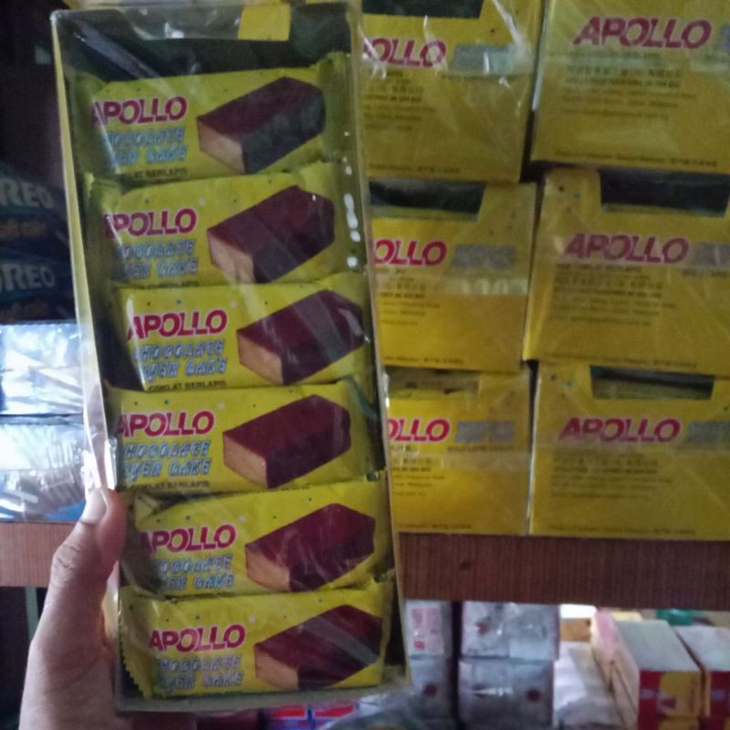 Jual APOLLO LAYER CAKE ISI 24PCS X 18G | Shopee Indonesia