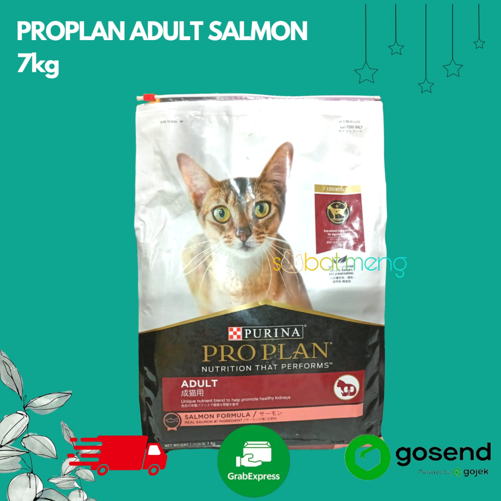 Jual PROPLAN ADULT SALMON 7KG | PROPLAN CAT DRY FOOD 7KG | Shopee Indonesia