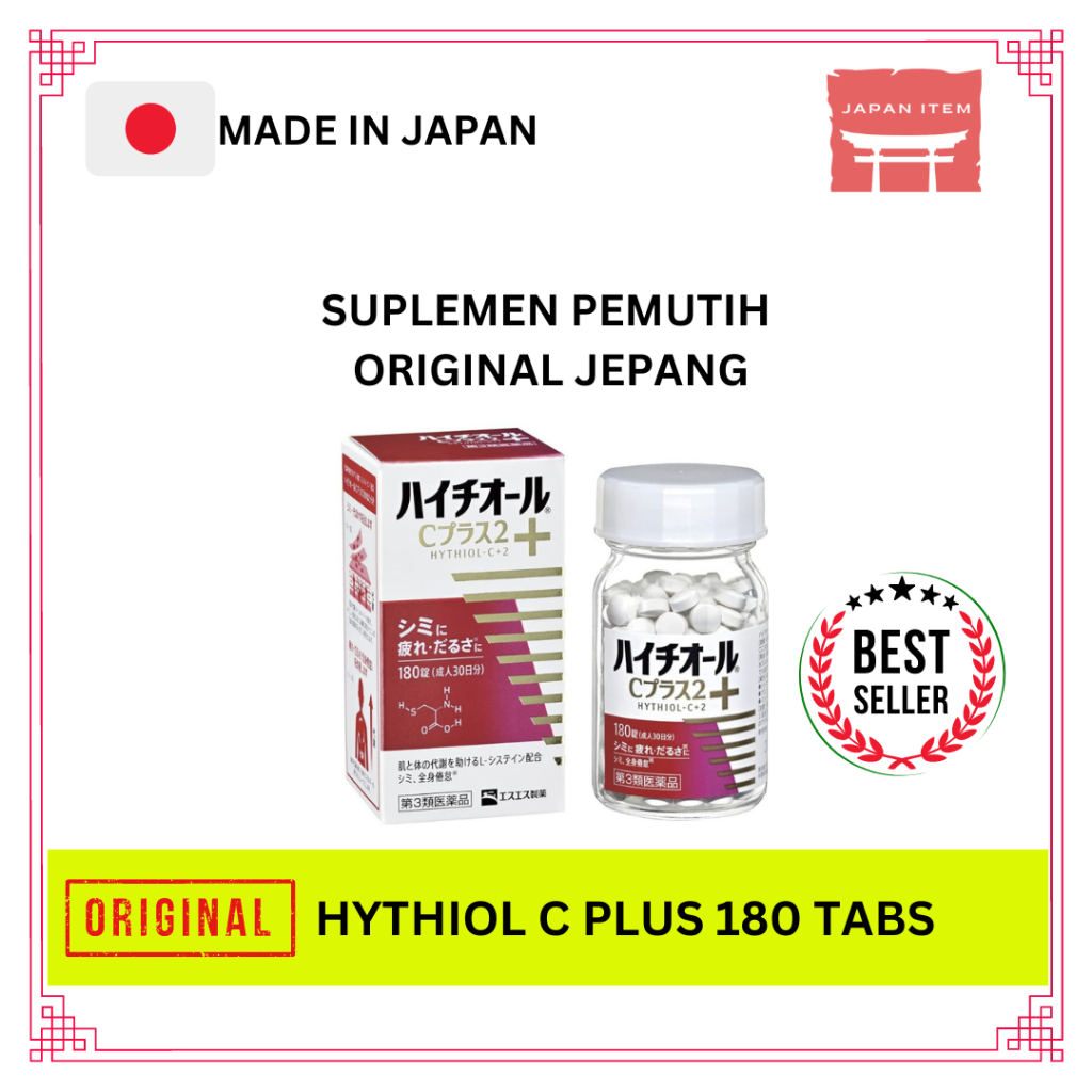 Jual Hythiol C Plus Suplemen Skin Whitening 180 270 360 tabs original ...