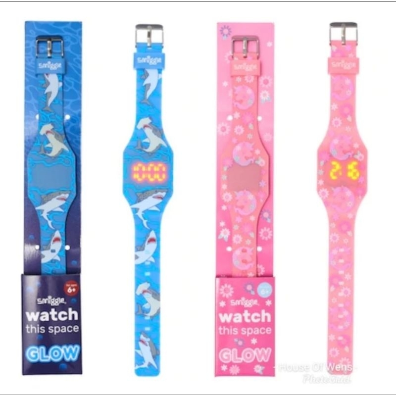 Jual Smiggle Watch This Space Glow-Jam Tangan Anak Smiggle-Original ...