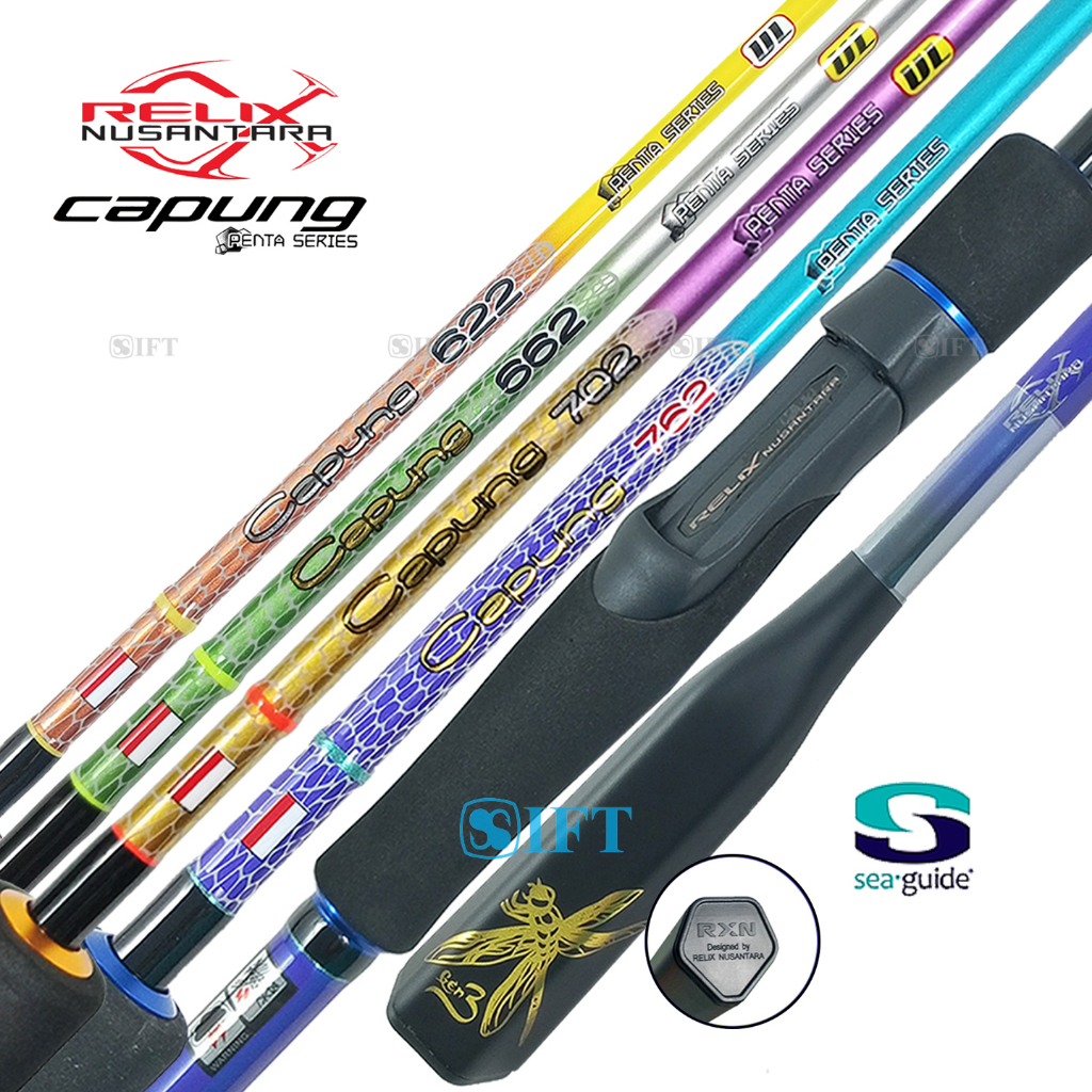 Jual Joran Relix Nusantara CAPUNG Gen-3 PENTA SERIES | Seaguide ...
