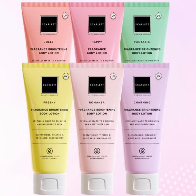 Jual SCARLETT WHITENING Body Lotion Tube 180ML | Shopee Indonesia