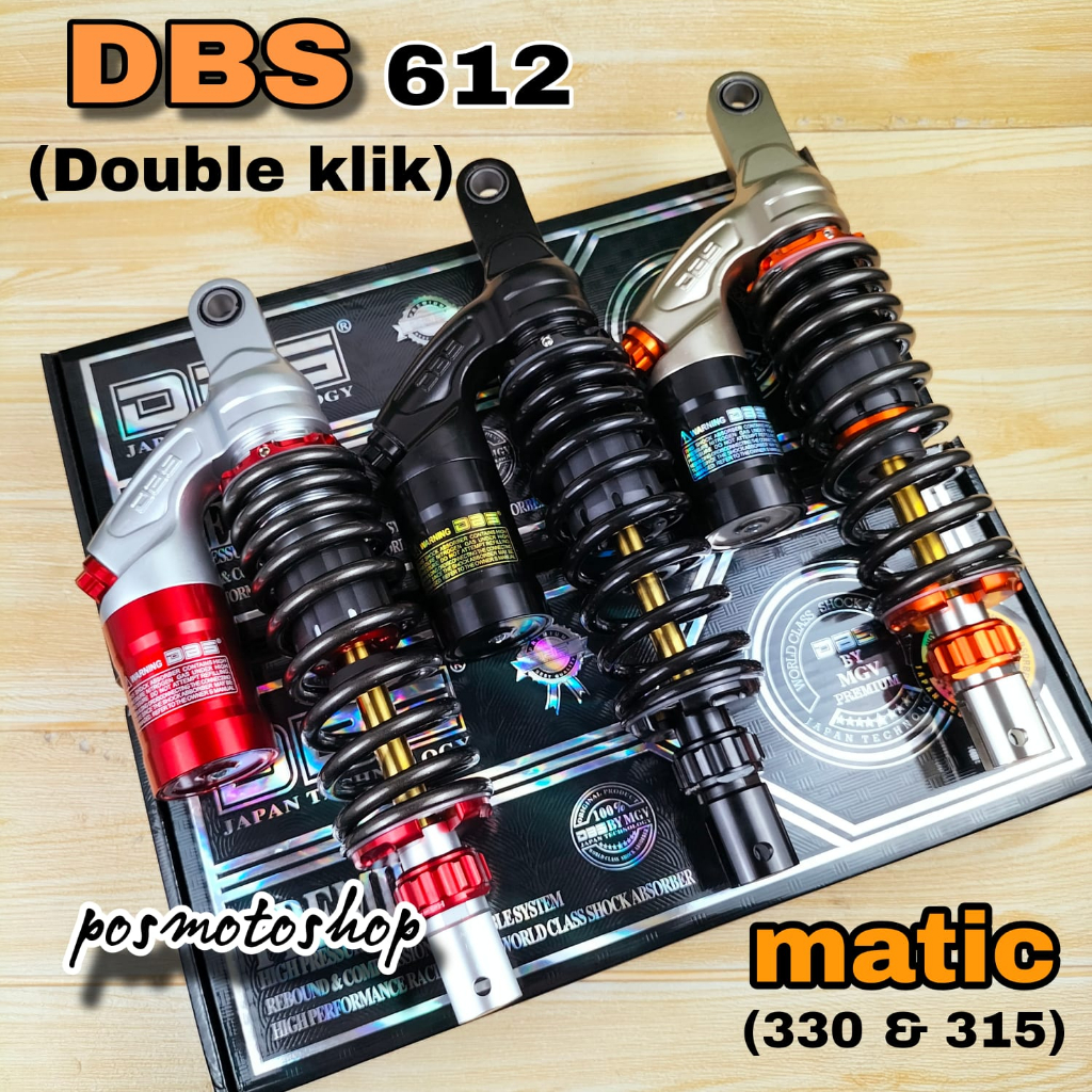 Jual Shock Tabung Matic DBS GP DOUBLE KLIK (612) / DAY 503 MATIC Series ...