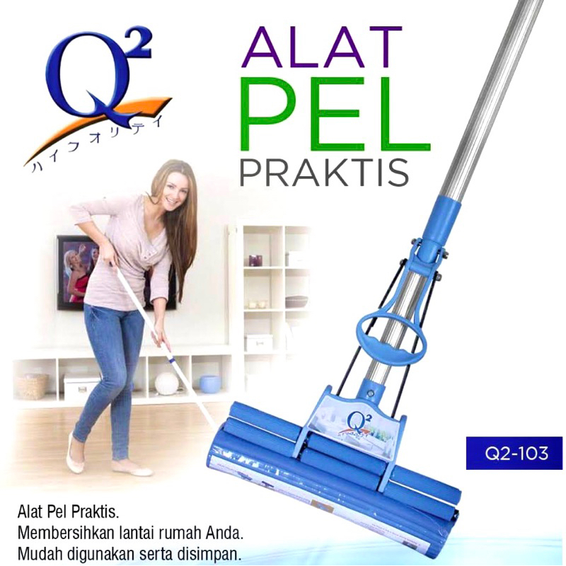 Jual MOP Pel Lantai Alat Pel Busa Pengering Lantai Pel Busa Keras ...