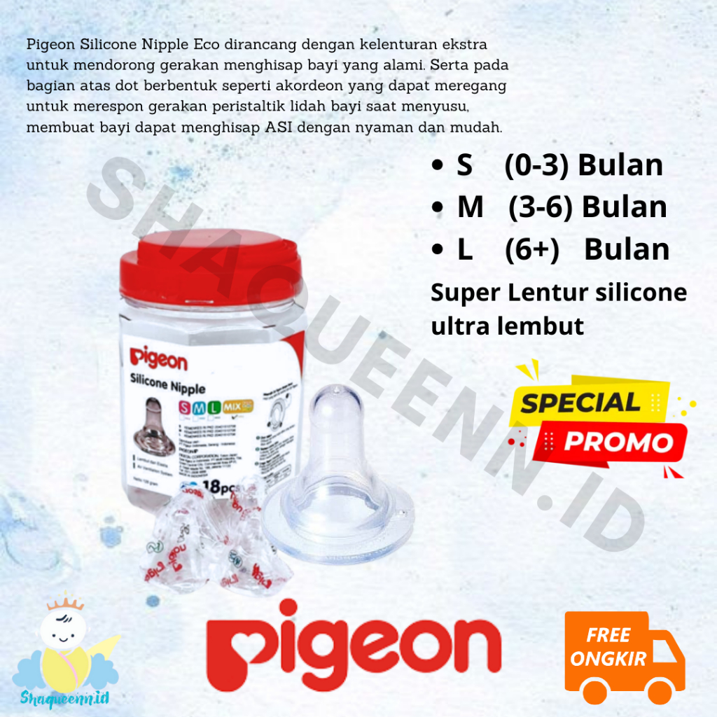 Jual Pigeon dot ukuran S , M dan L 1pcs | Shopee Indonesia