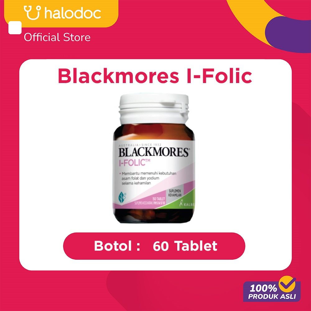 Jual Blackmores I-Folic 60 Tablet | Shopee Indonesia