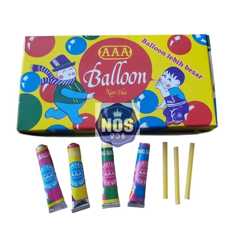 Jual Balon Tiup Jadul AAA isi 32pcs Mainan Anak Balon | Shopee Indonesia