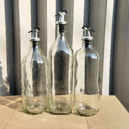 Jual BOTOL DISPENSER 1 LITER, BOTOL MINYAK SAYUR 1LITER, TUTUP ...