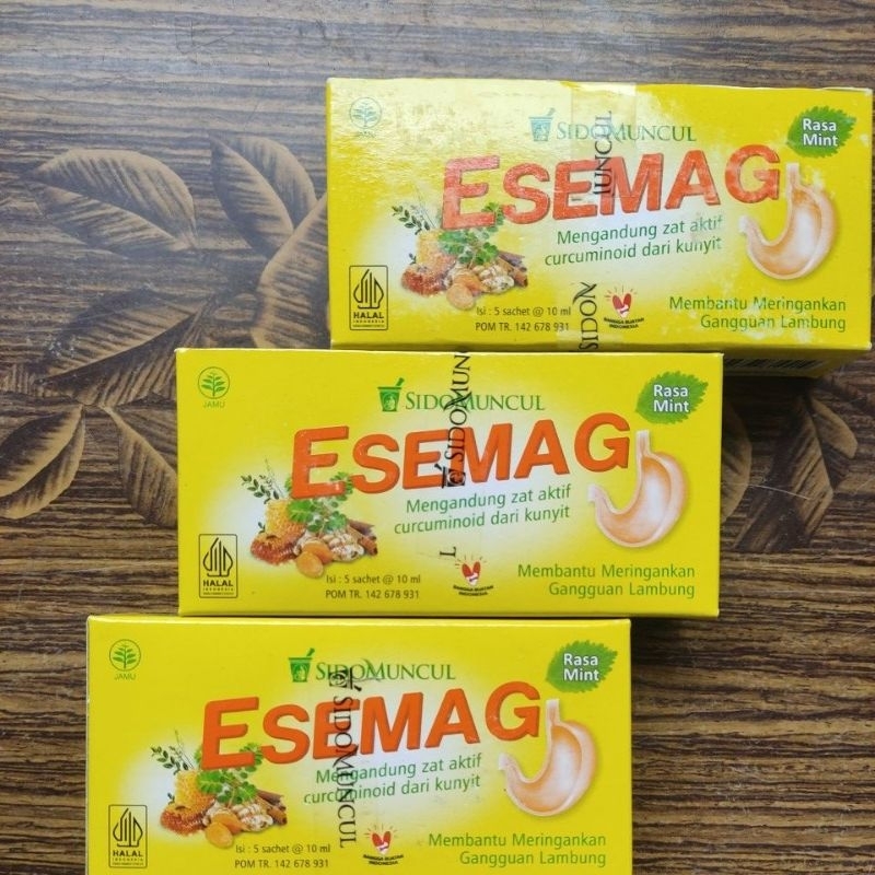 Jual Sido Muncul Esemag Cair isi 5 sachet - Sakit Perut Lambung Maag ...
