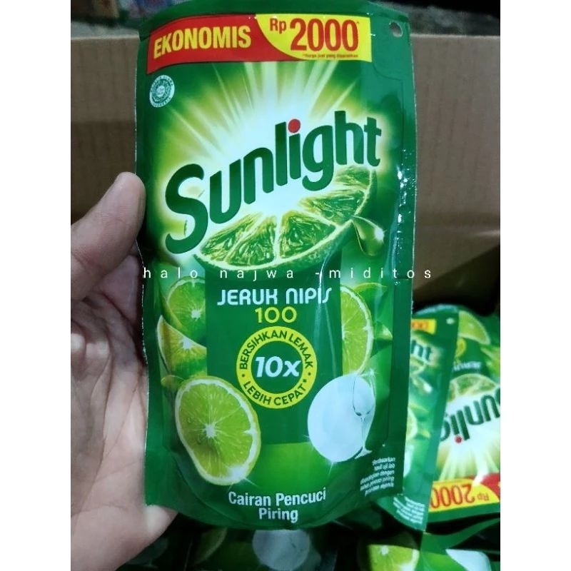 Jual SABUN CUCI PIRING - SUNLIGHT 90ML | Shopee Indonesia