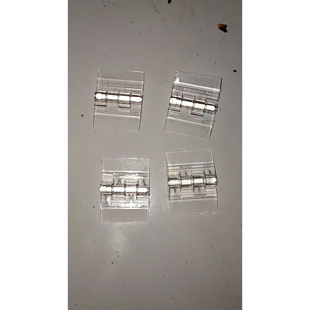 Jual ENGSEL AKRILIK 2.5cm Bening / Akrilik Hinge 25 x 33 mm | Shopee ...