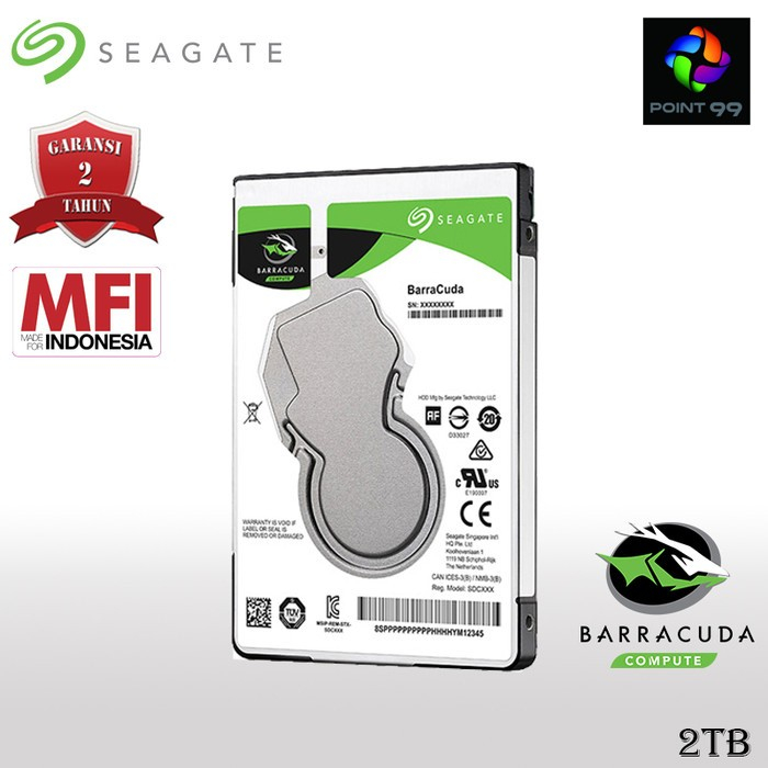 Jual SEAGATE BARRACUDA 2.5" 2TB - HDD INTERNAL LAPTOP - HARD DISK ...